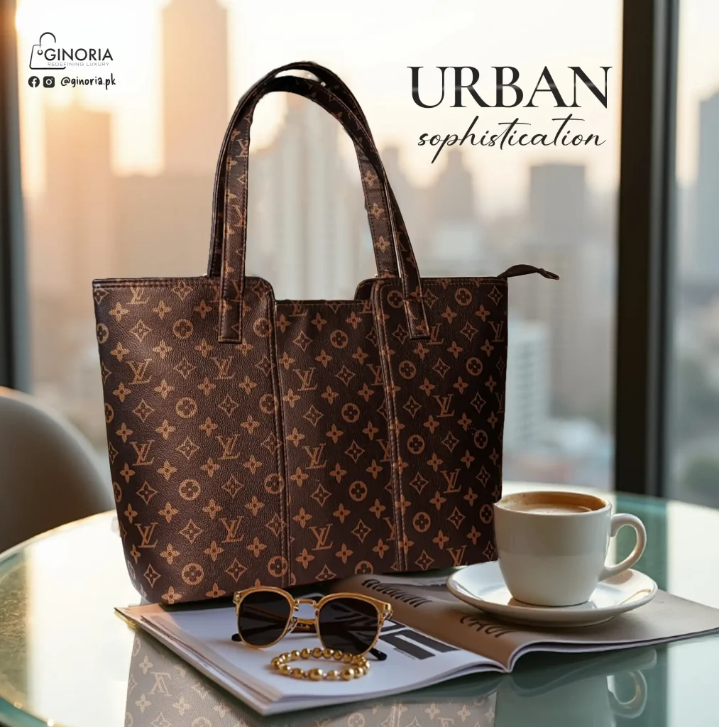 Ginoria.pk – Fashion Bag Poster Design - The Noor Tech